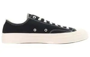 CONVERSE X Comme Des Garcons Play Chuck 70 Low Top Sneakers - Black/red