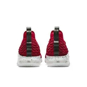 Nike Lebron 15 Low Athletic Sneakers - University Red/black