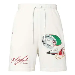 JORDAN Graphic Print Drawstring Shorts - Default Colorway