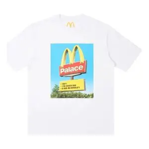 PALACE X Mcdonald's Sign T-shirt - White