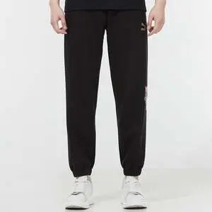 PUMA Logo Sweatpants - Black