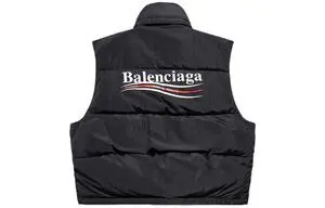 Balenciaga Political Campaign Cocoon Puffer Vest