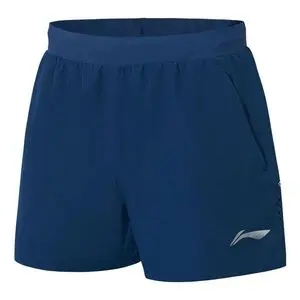 LI-NING China National Table Tennis Team Professional Shorts - Navy/silver