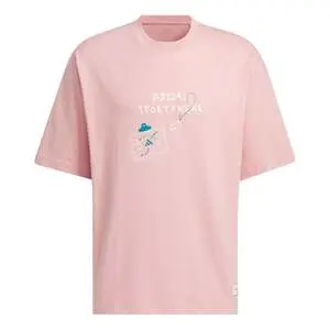 Adidas Graphic T-shirt Asia Sizing - Pink