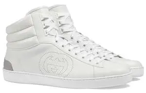 Gucci Ace High-top Leather Sneakers