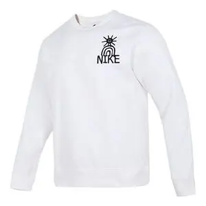 Nike Graphic Crewneck Sweatshirt - White/black
