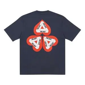 PALACE Tri-ferg Heart Short Sleeve T-shirt - Blue