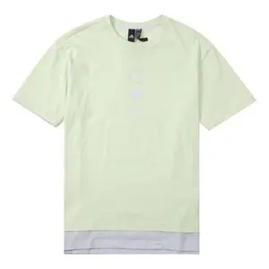 Adidas St Gfxrlx Tee Athleisure Casual Sports Round Neck Short Sleeve Orange Green - Multi-color