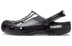 CROCS Pleasures X Classic Clog "skeleton Glow In The Dark - Black