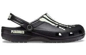 CROCS Pleasures X Classic Clog "skeleton Glow In The Dark