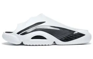 LI-NING Badfive Speed Slides - White/black