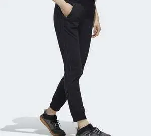 Adidas 3-stripes Ankle Cone Sports Pants Black