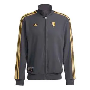 Adidas Manchester United Track Jacket - Utility Black