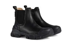 Gucci Leather Ankle Boots