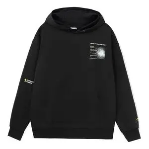 LI-NING Skateboard Graphic Hoodie - Black/multi-color