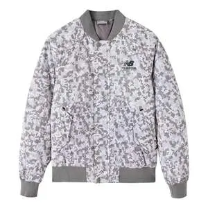 NEW BALANCE Athletic Camouflage Zip-up Jacket