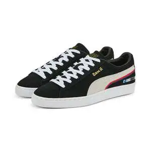 PUMA X Gen. G Suede Sneakers - Black/white/red