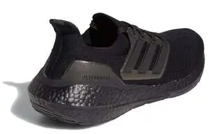 Adidas Ultraboost 21 "triple " Athletic Sneakers - Black