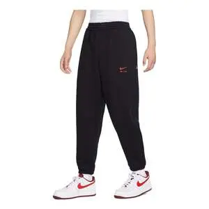 Nike Fleece Trousers - Black