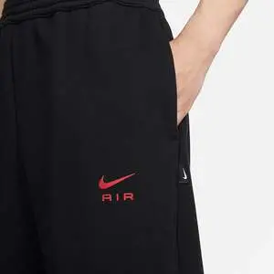 Nike Fleece Trousers - Black