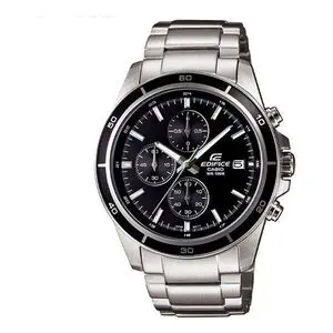 Casio Edifice Chronograph Stainless Steel Watch - Blacksilver