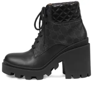 Gucci Gg Ankle Boot - Black
