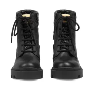 Gucci Gg Ankle Boot - Black