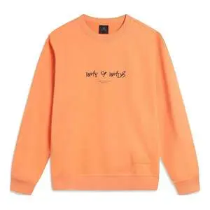 LI-NING Way Of Wade Logo Sweatshirt - Orange