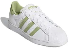 Adidas Superstar "white Magic Lime" Sneakers