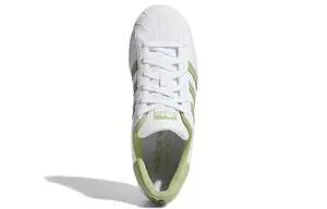 Adidas Superstar "white Magic Lime" Sneakers