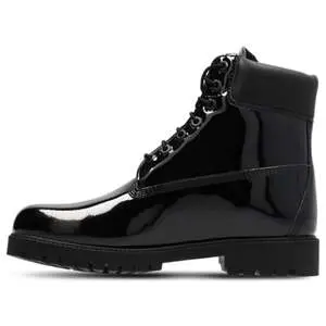 Timberland 6 Inch Premium Waterproof Patent Lace-up Boots - Black