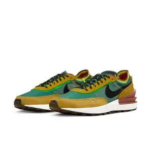 Nike Waffle One Se 'camo Soles' Sneakers - Green/tan-red