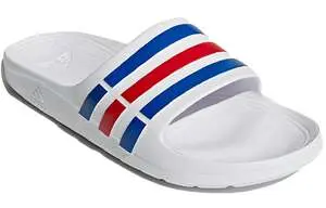 Adidas Duramo Slides - White/blue/red