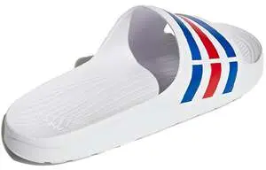 Adidas Duramo Slides - White/blue/red