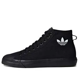 Adidas Nizza Hi Top Sneakers - Black