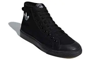 Adidas Nizza Hi Top Sneakers - Black