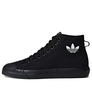 Adidas Nizza Hi Top Sneakers - Black