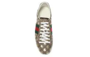Gucci Ace Gg Supreme Bees Sneakers - Tan