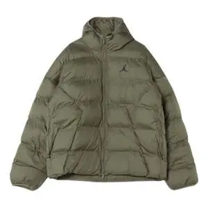 JORDAN Brooklyn Therma-fit Puffer Jacket - Medium Olive/black