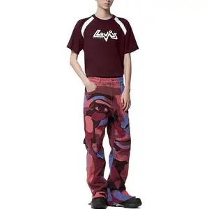 LOUIS VUITTON Cotton Intarsia Crewneck T-shirt