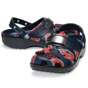 CROCS X Naruto Shippuden Classic Clog Itachi Edition - Navy/red/white