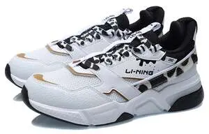 LI-NING 001 Classic Low Top Sneakers - White/black