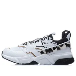 LI-NING 001 Classic Low Top Sneakers - White/black