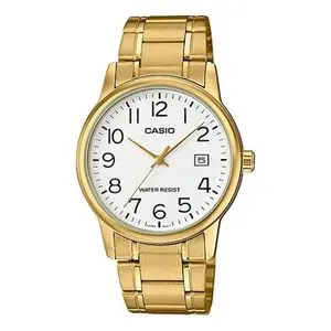 Casio Standard Series Classic Retro Analog Watch - Gold