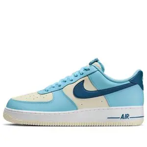 Nike Force 1 Low "coconut Milk Aquarius Blue - Blue/beige