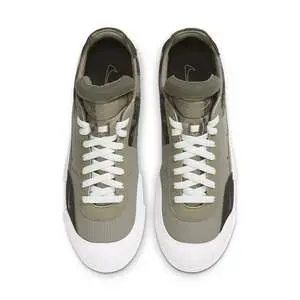 Nike Drop-type Nrg Matte Olive Sneakers - White/green