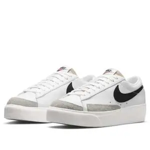 Nike Blazer Low Platform Sneakers - White/black/sail