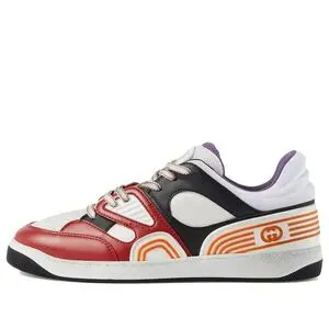 Gucci Basket Sneakers - Black Red White