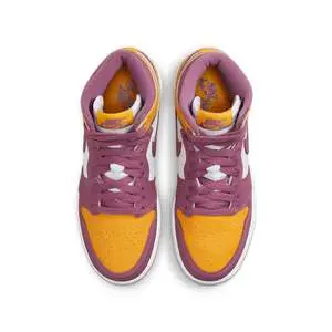 JORDAN 1 Retro High Og Brotherhood - White/purple/yellow