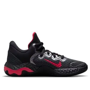 Nike Renew Elevate 2 Basketball Sneakers - Black/silver/red